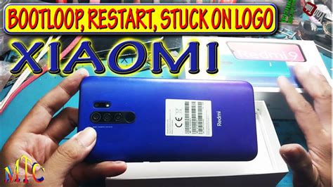 XIAOMI REDMI BOOTLOOP RESTART STUCK ON LOGO