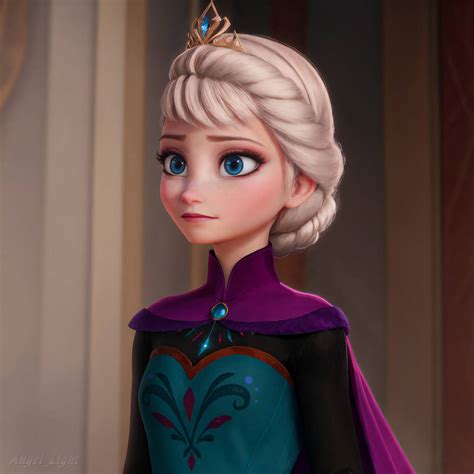 Queen Elsa By Alluring Artwork On Deviantart