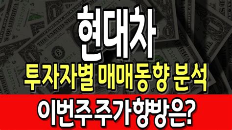 현대차 현대차주가현대차주가전망현대차분석현대차목표가현대차주식현대차주식전망 Youtube