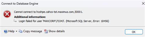 A Fix To Sql Server Error 18456 Login Failed