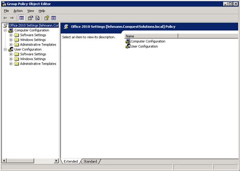 Group Policy Method