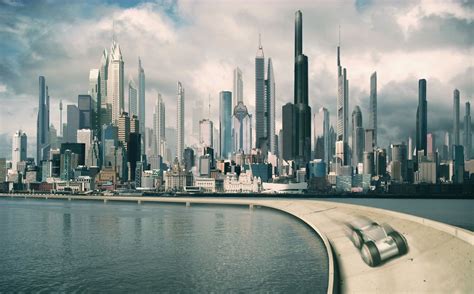 Future Futuristic City Future City Futuristic Technology