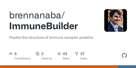 github brennanaba immunebuilder predict the structure of immune
