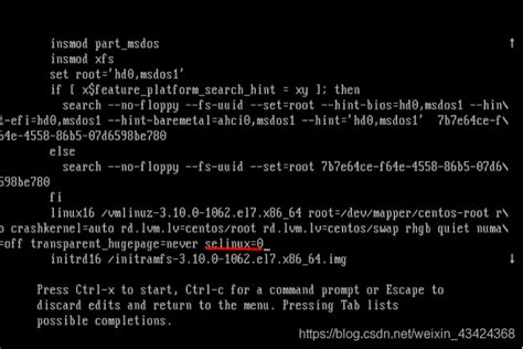 linux重新启动后提示 failed to load selinux policy freezing系统hung住 linux开机很多