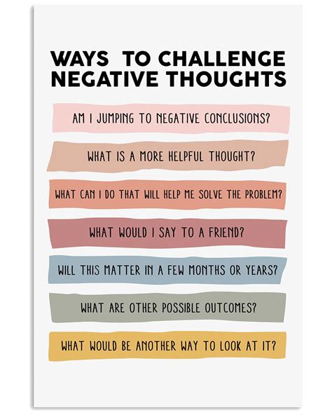 Ways To Challenge Negative Thoughts FridayStuff