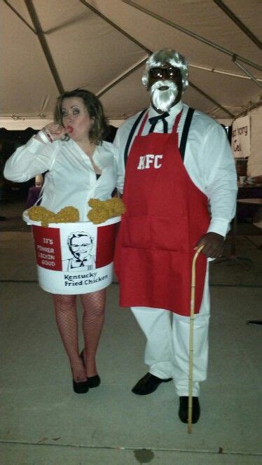 Homemade Halloween Kfc Costume Homemade Halloween Costume Props