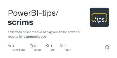 Issues PowerBI Tips Scrims GitHub