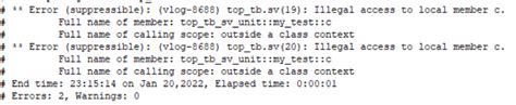 Systemverilog中的全局变量与局部变量public、local、protected的探索与代码验证 代码先锋网