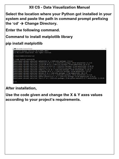 Xii Cs Data Visualization Manual Pdf