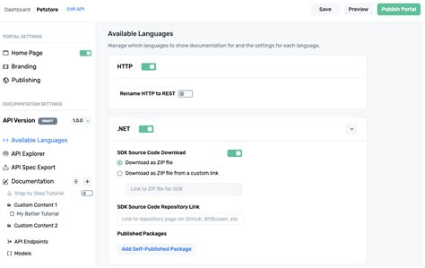Create Developer Portal With Apimatics Sdks And Docs