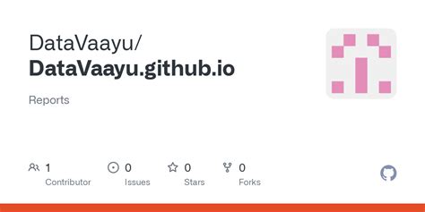 GitHub DataVaayu DataVaayu Github Io Reports