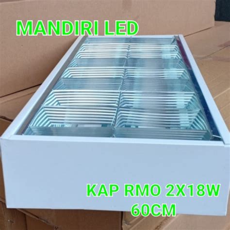 Jual Kap Lampu Rmo X Rm Outbow X Watt Housing Tl Neon Led Cm Tempel Kap Saja Jakarta