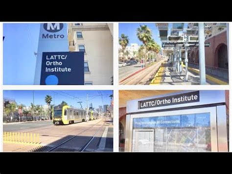 Lattc Ortho Institute Station La Metro Expo Line Youtube