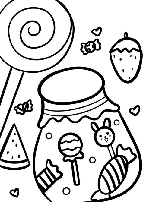 糖罐简笔画图片卡通图文（漂亮16张） 简笔画图片大全