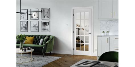 Lpd Sa15 Classic White Primed 15 Light Glazed Panel Internal Door From