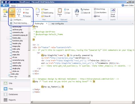 Install Php Applications With Webmatrix Ruslany Blog