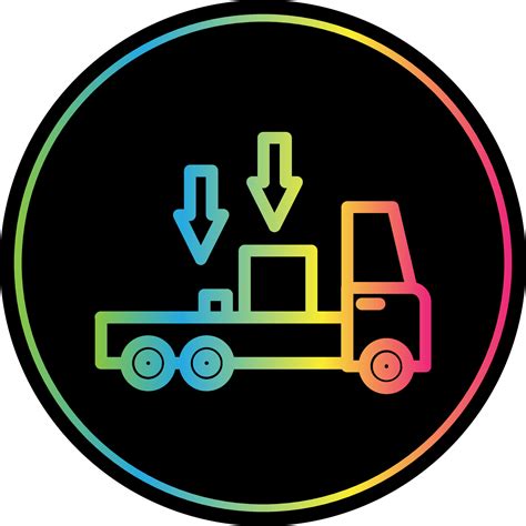 Truck Loading Vector Icon Design 15314916 Vector Art At Vecteezy