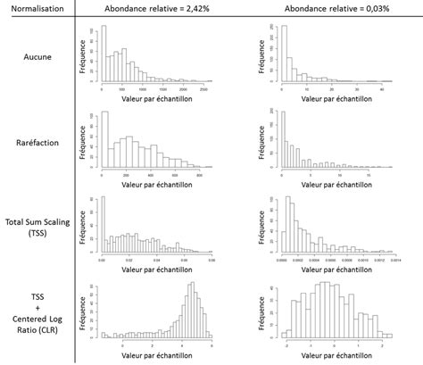 Impact De La Méthode De Normalisation Sur La Distribution Des Valeurs Download Scientific