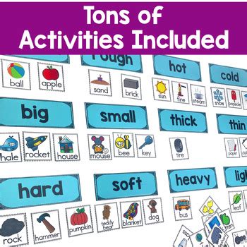 Sorting By Properties Size Texture Color Shape Weight By Lindsay Keegan