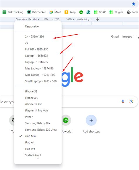 Responsive Screen Sizes Css
