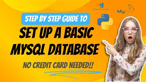 Create A Free Mysql Database Online Using Python Insert Update Select And Delete Youtube