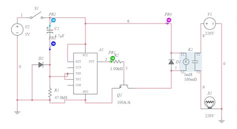 Circuit Diagram Of Delay Relay