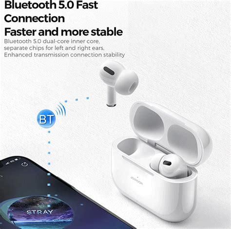 Joyroom Jr T S Pro Bluetooth Anc Tws Noise Reduction Bluetooth Earphone With Charging Box