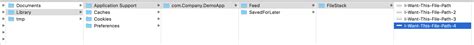 Ios How To Retrieve Nested File With Filemanager Stack Overflow