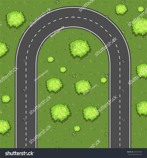 45 U Turn Top View Stock Vectors Images And Vector Art Shutterstock