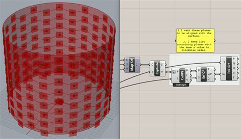 Map Grid Corner Points On Cylinder Grasshopper Mcneel Forum