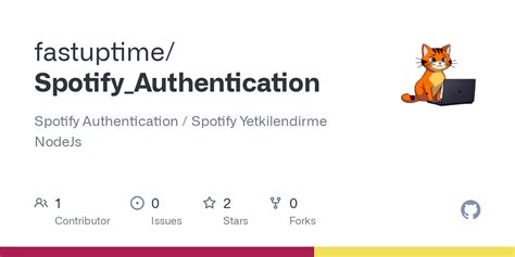 Github Fastuptimespotifyauthentication Spotify Authentication