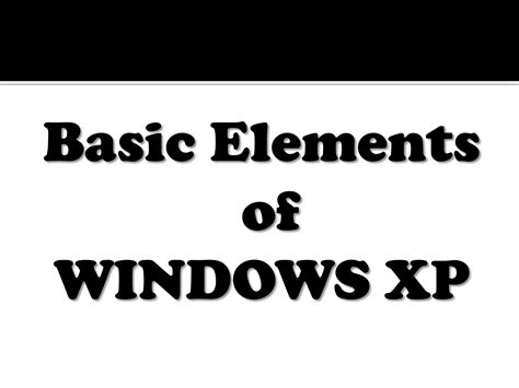 Introduction To Windows PPTX