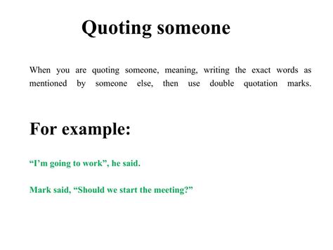 PPT How To Use Quotation Marks In English Writing PowerPoint Presentation ID 7446826