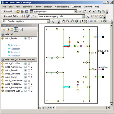 Exercise 3 Editing And Layout Of Schematic Diagrams—arcmap Documentation