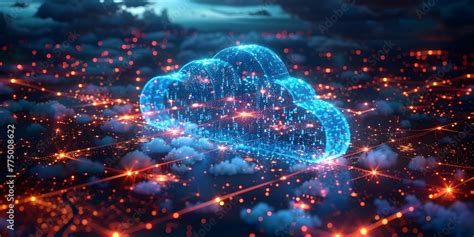 Image Showing A Network Diagram With Icons Representing 5g Cloud Computing Data Storage Online Image Showing A Network Diagram With Icons Representing 5g Cloud Computing Data Storage Online