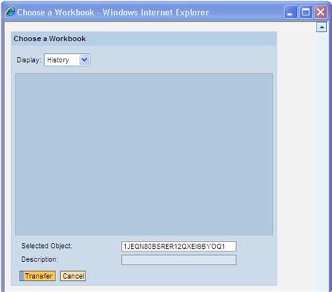 Test The Broadcasting Of A Workbook Via Pre Calcul Sap Community