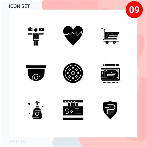 스마트용 상업용 솔리드 글리프 팩 9개 세트 스프레이 주문 고체 Png 일러스트 및 벡터 에 대한 무료 다운로드 Pngtree