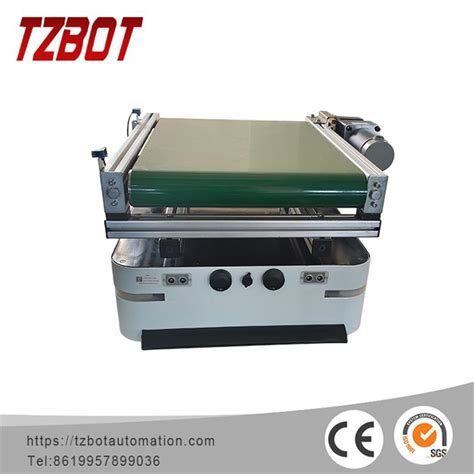 China Customized Agv Logistic Robot With Transport Belt Manufacturers Suppliers Factory Tzbot