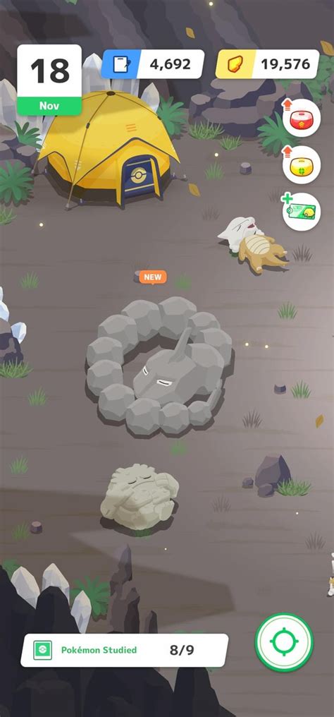I Had Three Onix Show Up This Week One For Every Sleep Style R Pokemonsleep