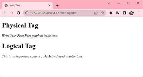 What Is Html Text Formatting With Example Aiyo It