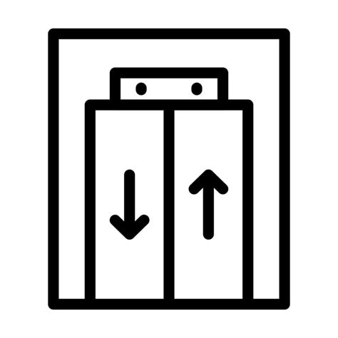 Elevator Icon Design 10747854 Vector Art At Vecteezy