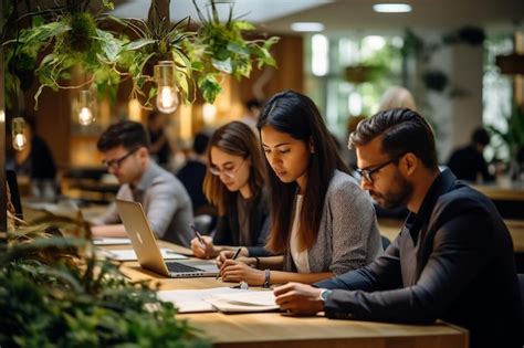 Premium Photo Diverse Business Team Collaborating In The Office
