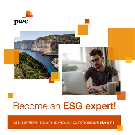 Pwc Malta On Linkedin Become An Esg Expert 😎 With Our Comprehensive Elearns Which Have Been…