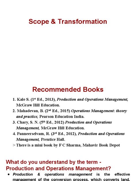 1 2 Scope And Transformation Pdf