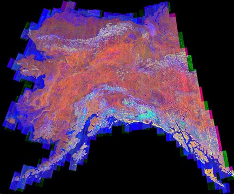 Multi Temporal Gbfm Mosaic Over Alaska R 1997 Summer G 1997 98 Download Scientific Diagram