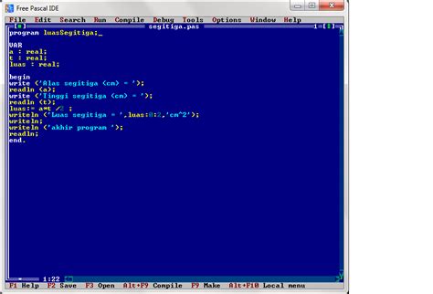 Sofia Yuswita Program Menghitung Upah Pegawai Di Python Dan Program Menghitung Luas Segitiga Di