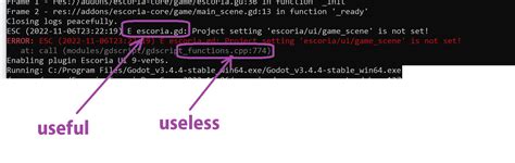 Logs Do Not Output The Location Of An Error In The C Codebase If It Happened Strictly In A