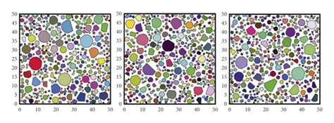 2d Random Aggregate Model Of Crushed Stone Concrete A Rmin 0475 Download Scientific