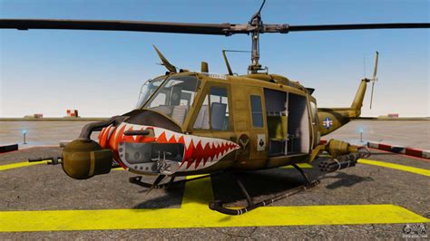 Bell Uh 1 Iroquois V20 Gunship Epm For Gta 4