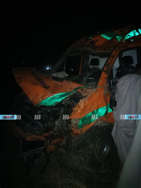 انقلاب سيارة إسعاف ووفاة قائدة عقب توصيلها لمريض بطريق أسيوط أبوتيج الزراعي